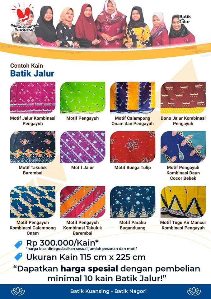 Hj Emi: Motif Songket dan Batik Sudah Dipatenkan dan Jadi Icon Busana ...
